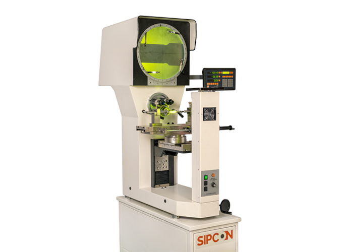 Proiettore di profili Orizzontale Sipcon SH-400 | Ricerca e Misure Srl ...